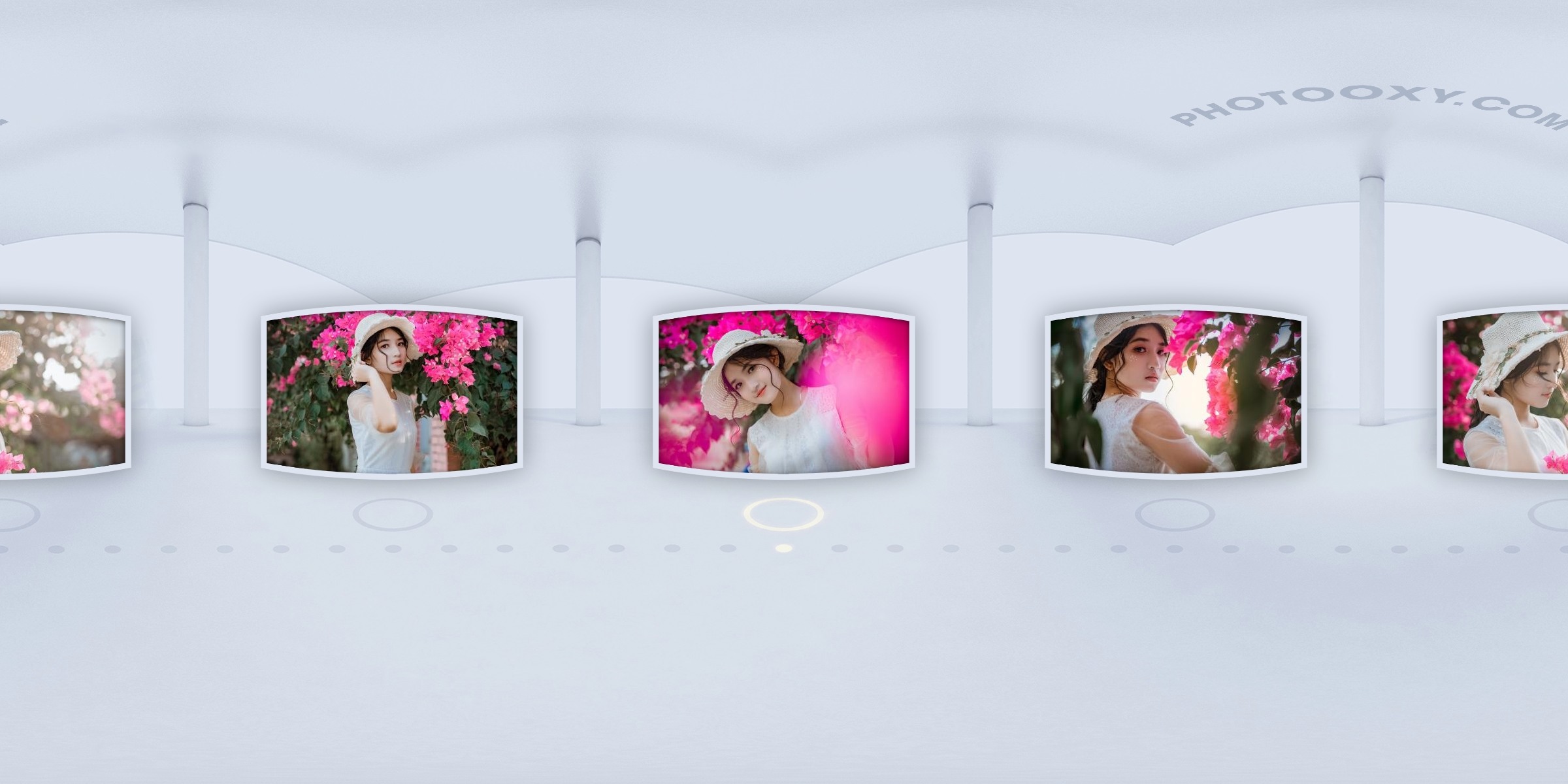 Create a 360 photo slideshow online